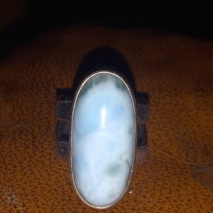 Jewelry | Big Blue Stone Square Design Womens Ring | Poshmark